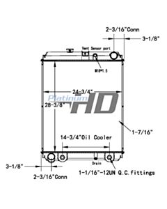 Hino - Truck - Radiators